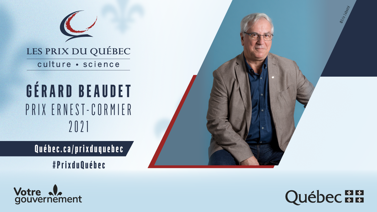 Gérard Beaudet – Prix Ernest-Cormier 2021