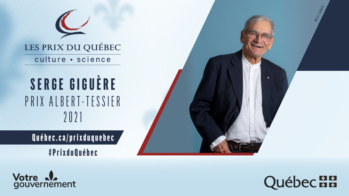 Serge Giguère – Prix Albert-Tessier 2021