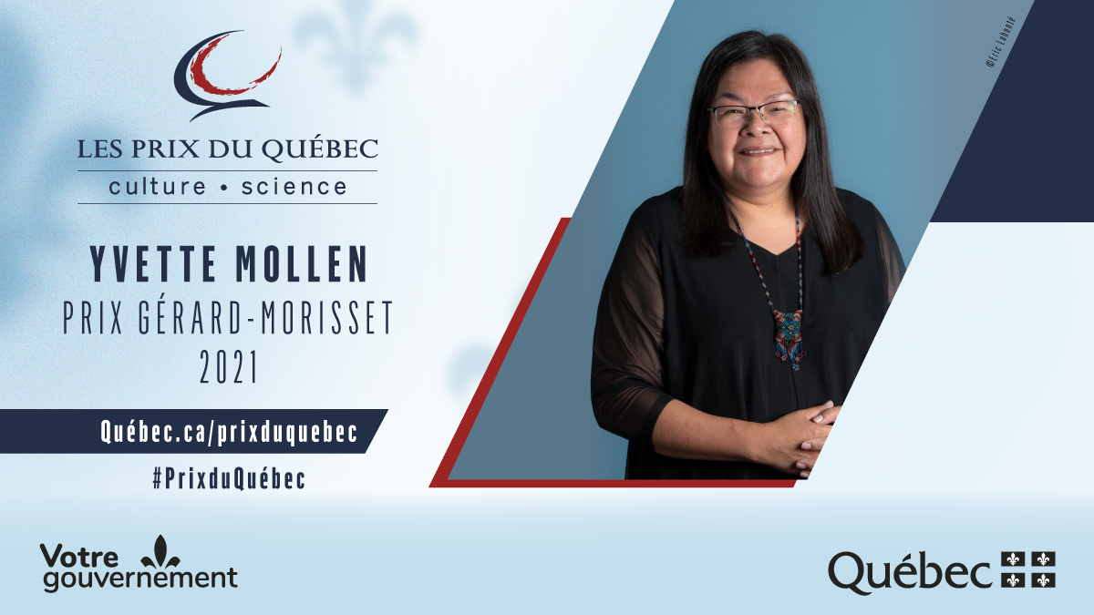 Yvette Mollen – Prix Gérard-Morisset 2021